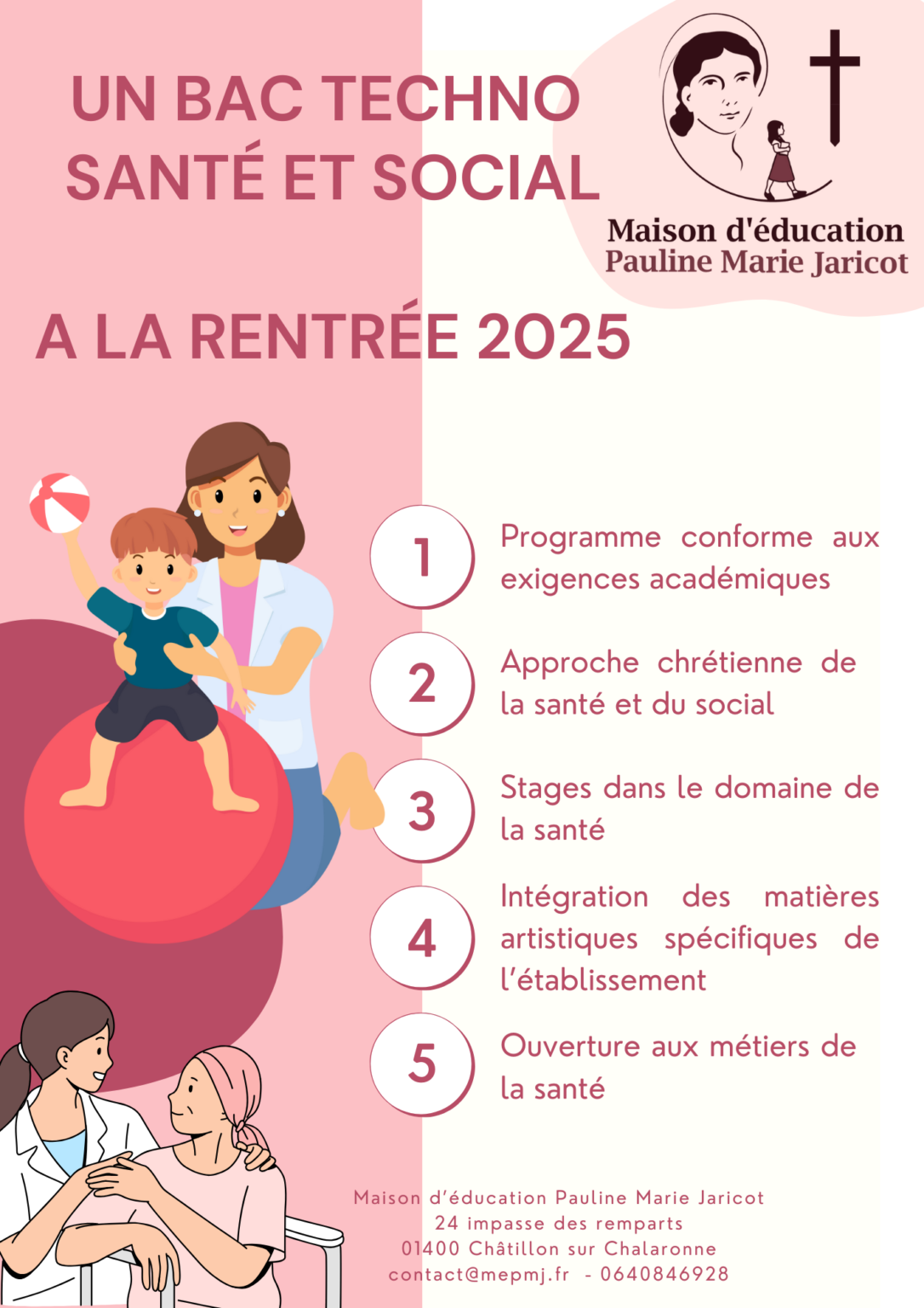 Un BAC Techno STSS - Maison d'éducation Pauline Marie Jaricot